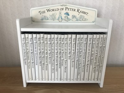 Beatrix Potter Complete Set And Bookcase As New. The World Of Peter ...