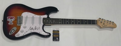 MIKE MCCREADY SIGNED SUNBURST ELECTRIC GUITAR PEARL JAM AUTOGRAPHED JSA ...