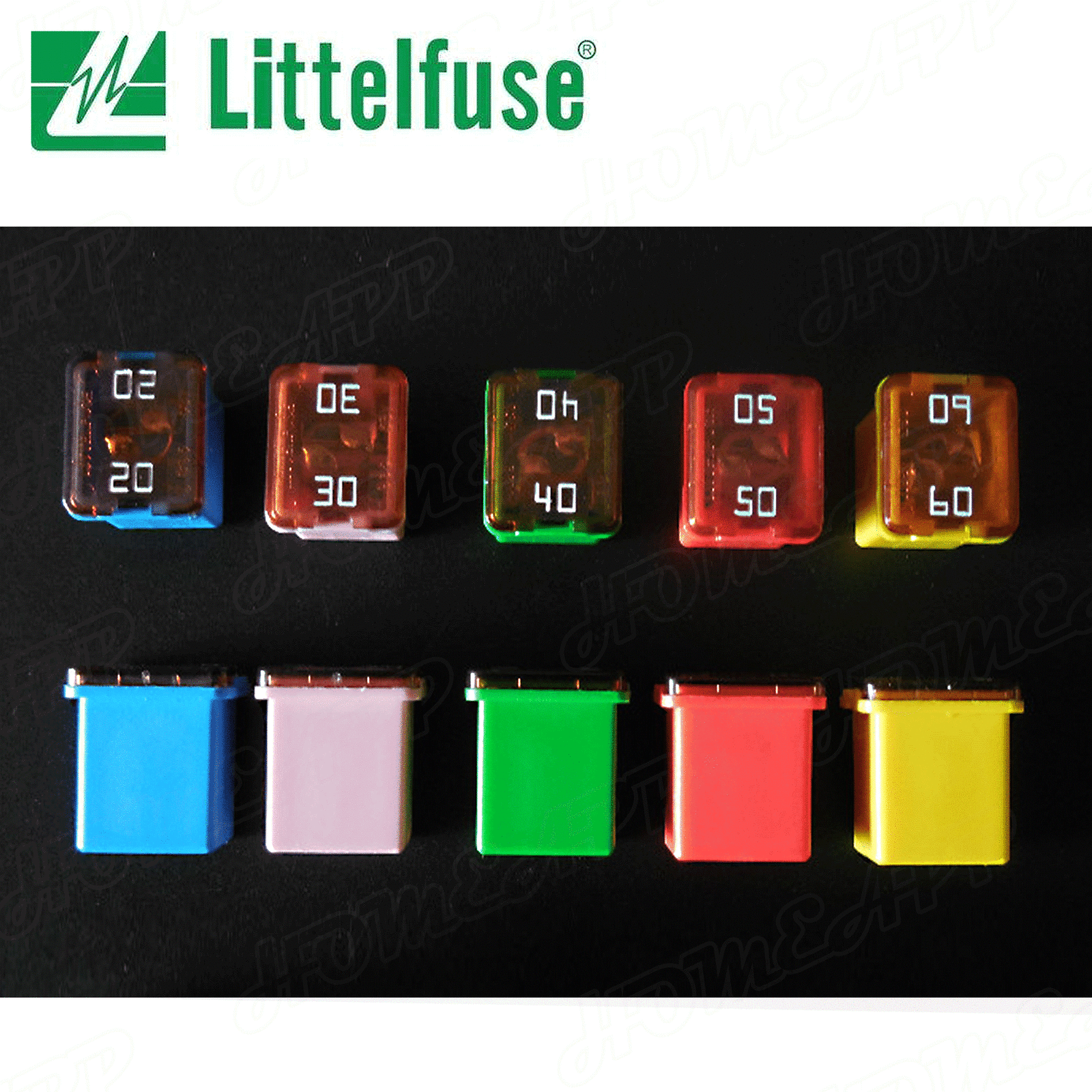 3PCS Littelfuse Fusible Fuse Link 20A-60A FOR Chevrolet Ford Hyundai ...