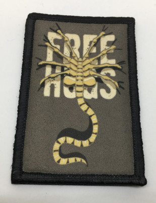 Aliens Movie FREE HUGS Morale Patch Tactical Military Army USA Flag ...