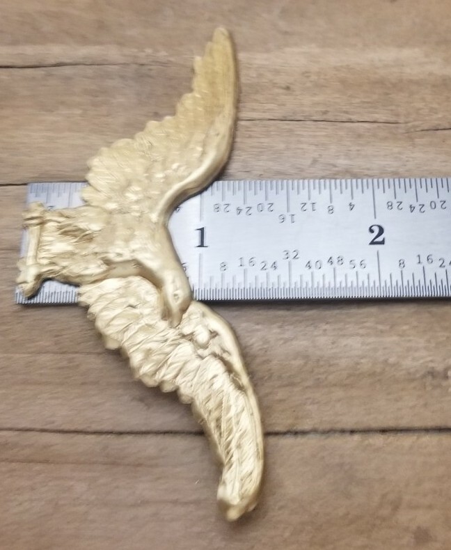 Brass eagle hawk Inlay Jewelry Muzzleloader Black powder Hawken musket ...