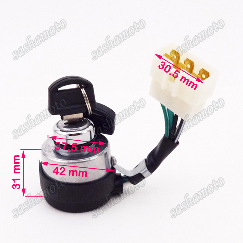 Ignition Key Switch For Gas Generator All Power America Jiangdong ...