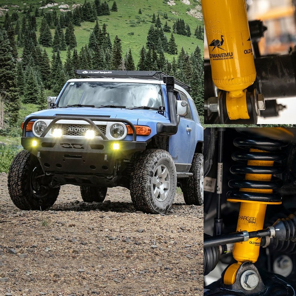 OME 3" inch FJ Cruiser 03-09 Lift Kit (Stock Load) OMEFJ-4GEN-3STC | eBay