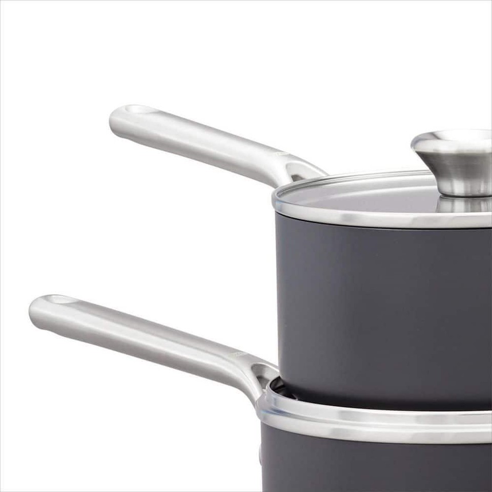 Oxo Pot N' Pan Set Dishwasher Safe Ceramic Professional Non-Stick 4 ...