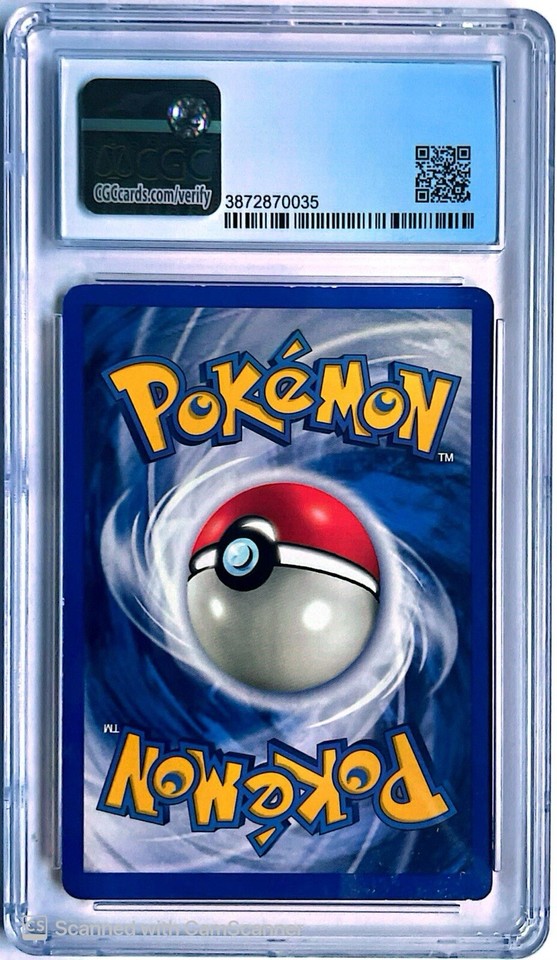 CGC 7.5 NM Electrode Base Set 1st Edition Shadowless 1999 English ...