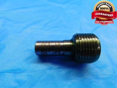 3/4 16 UNS 2B SPECIAL THREAD PLUG GAGE .75 .750 NO GO ONLY P.D. = .7194 ...