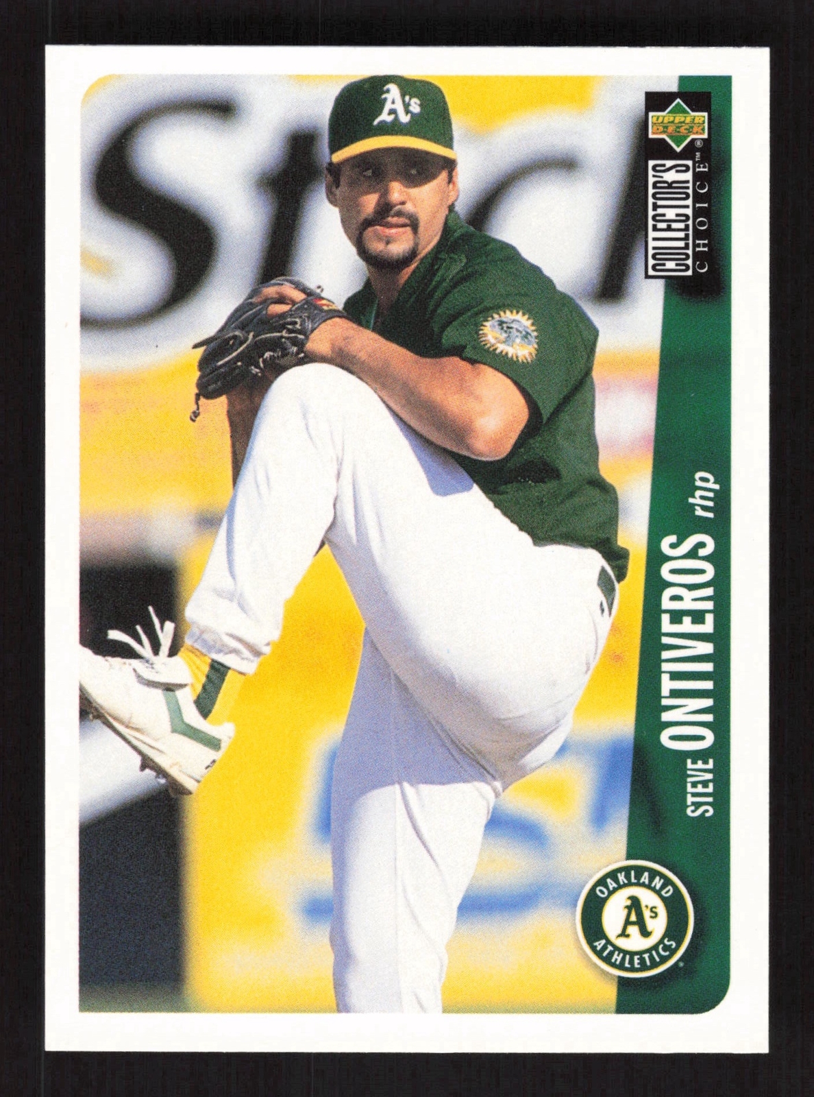 1996 Collector's Choice Steve Ontiveros #244 Oakland Athletics | eBay
