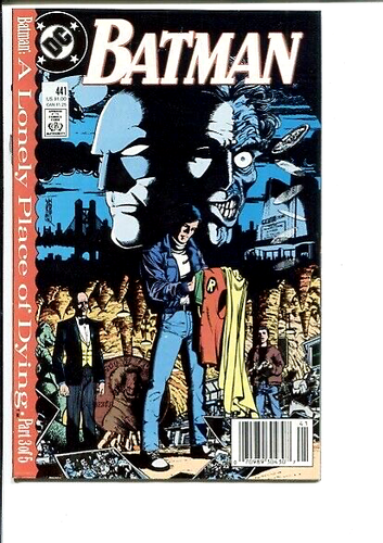BATMAN 441 NM-MT LONELY PLACE PT. 3 APARO PEREZ 1989 | eBay