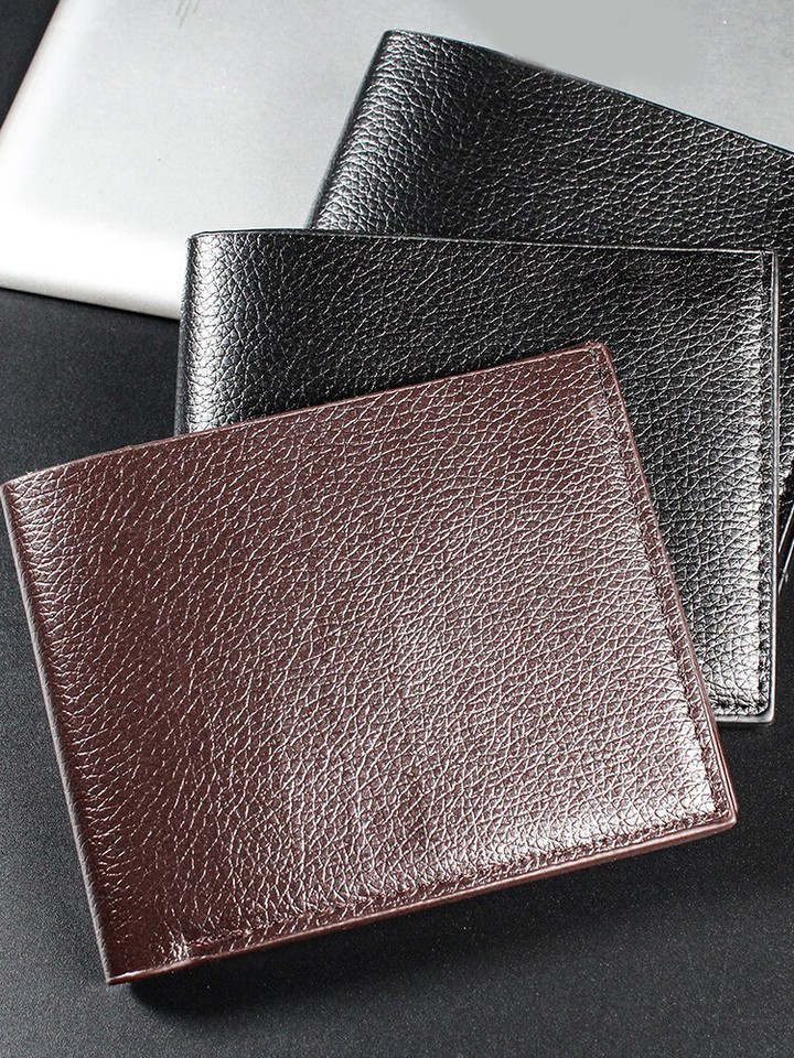 Card Pack Purse Men's Short Wallet Card Bag Horizontal Wallet Change ...