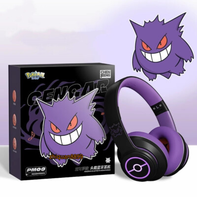 New Gengar Headset Bluetooth Headphones Wireless Headphones | eBay
