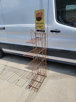 Vintage Pepsi Bottle Rack Double Sided Soda Cap Sign General Store ...