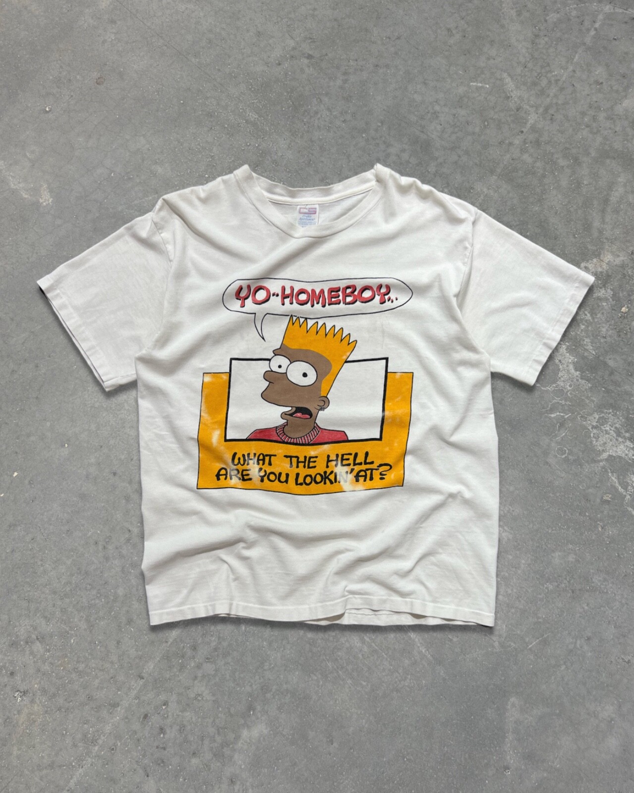VINTAGE "BART SIMPSON YO.. HOMEBOY.. WHAT THE HELL AR… - Gem
