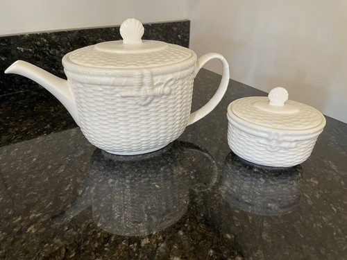 Wedgwood Nantucket Teapot and Sugar Bowl | eBay