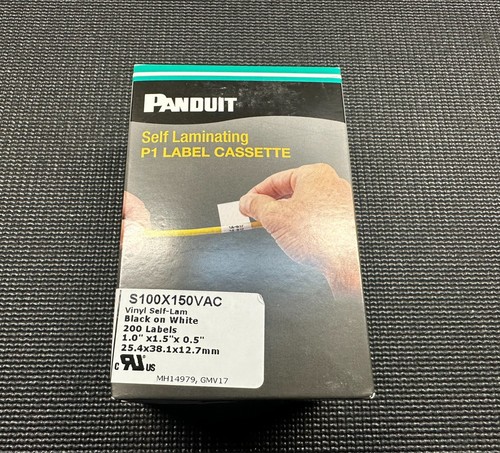PANDUIT S100X150VAC Self Laminating Label Cassette (NEW) | eBay