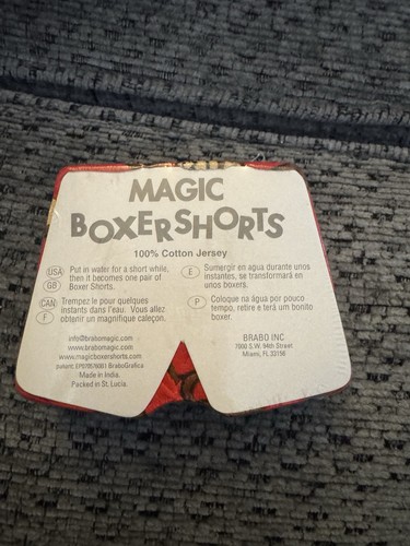 Brabo Magic Boxer Shorts 100% Cotton Jersey Nuts About You Size XXL Put ...