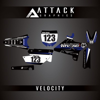 Attack Graphics Custom Velocity Complete Bike Restyle Graphics Kit For ...