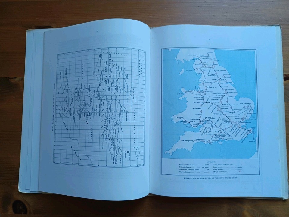 Map of Roman Britain - Ordnance Survey (Third Edition) | eBay Australia