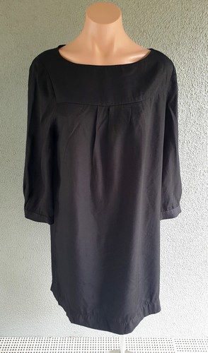 ️ TABLE EIGHT Long Sleeve Shift Dress Black Size 10 L079 | eBay