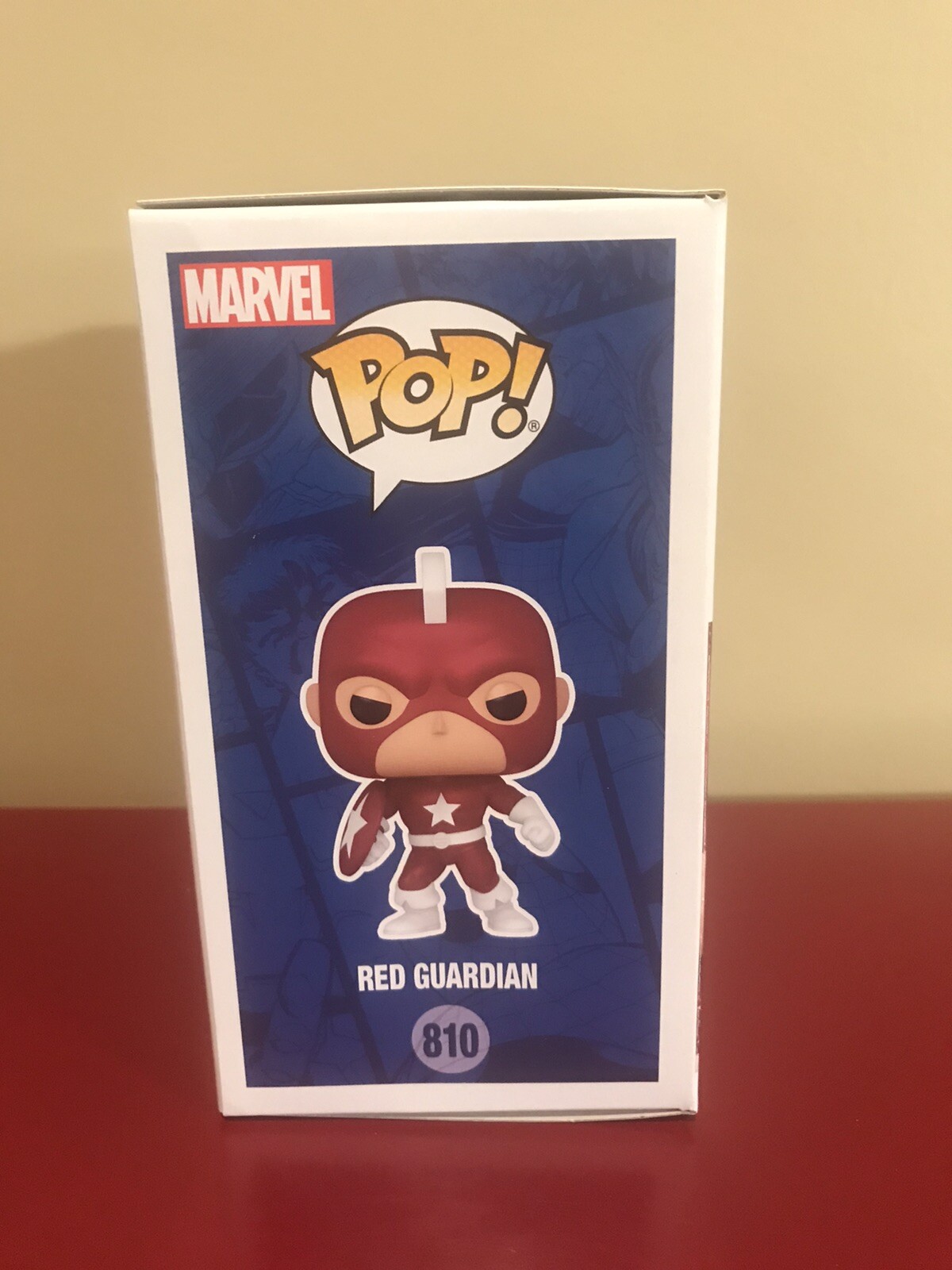 Funko Pop! Marvel Year of The Shield Red Guardian Amazon Exclusive #810 ...