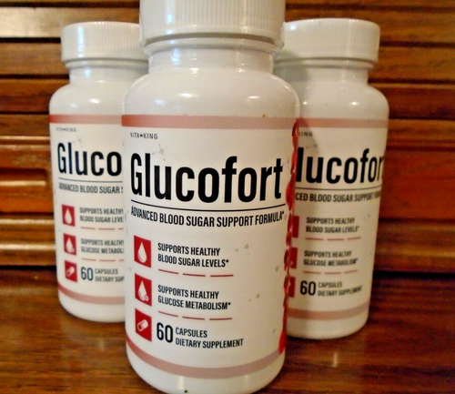 (3 Pack!) Glucofort Advanced Blood Sugar Support Formula -180 Capsules ...