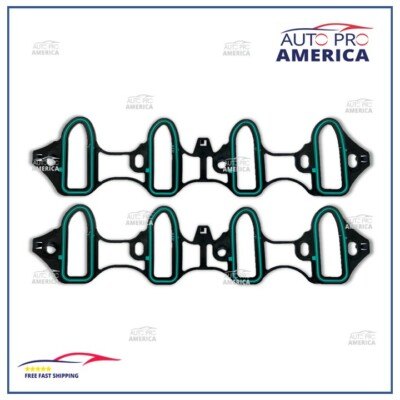 Intake Manifold Gaskets Chevy Silverado Tahoe GM GMC Sierra 4.8 5.3 6.0 ...