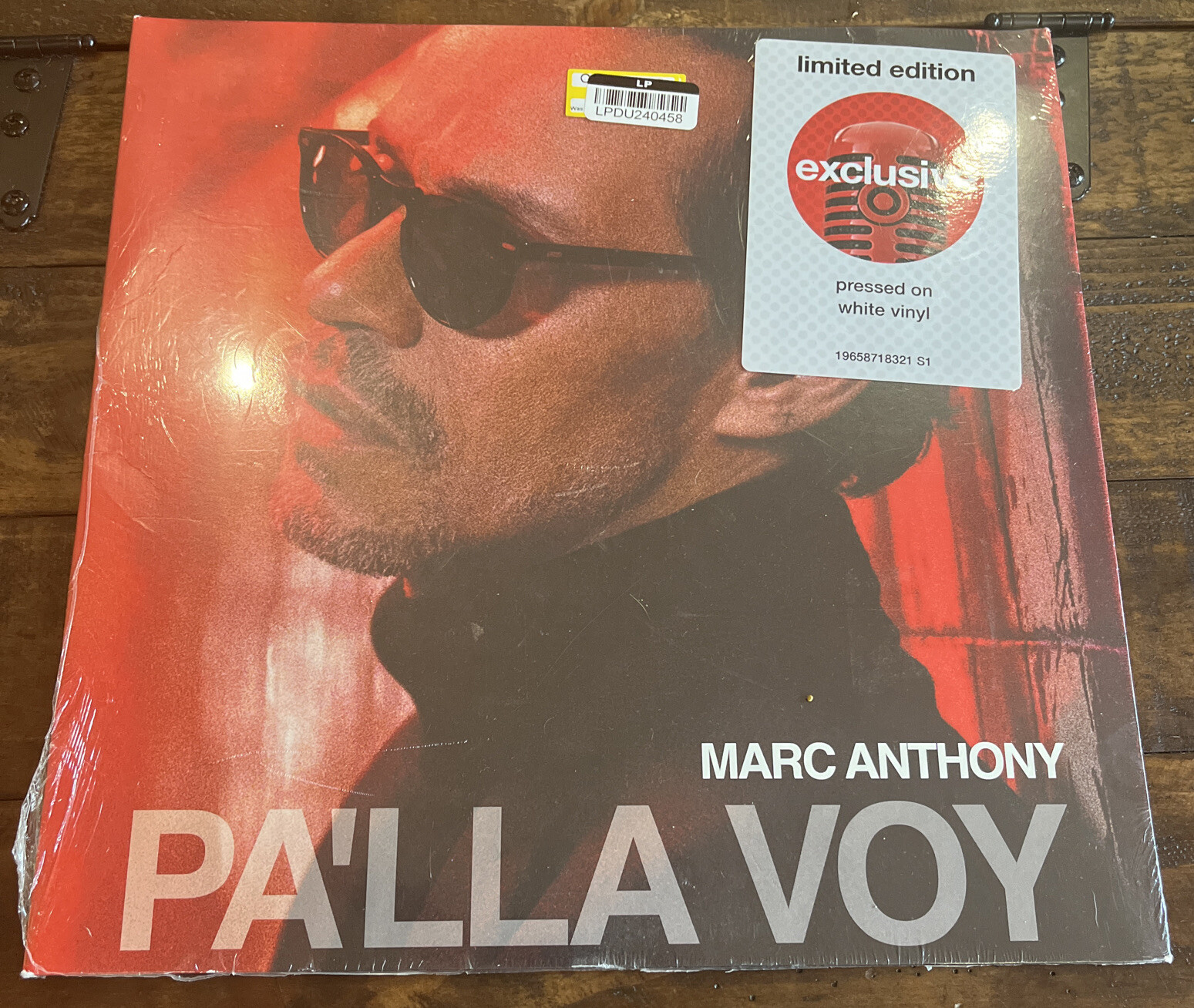 Marc Anthony Pa'lla Voy Exclusive Limited Edition White Colored Vinyl ...
