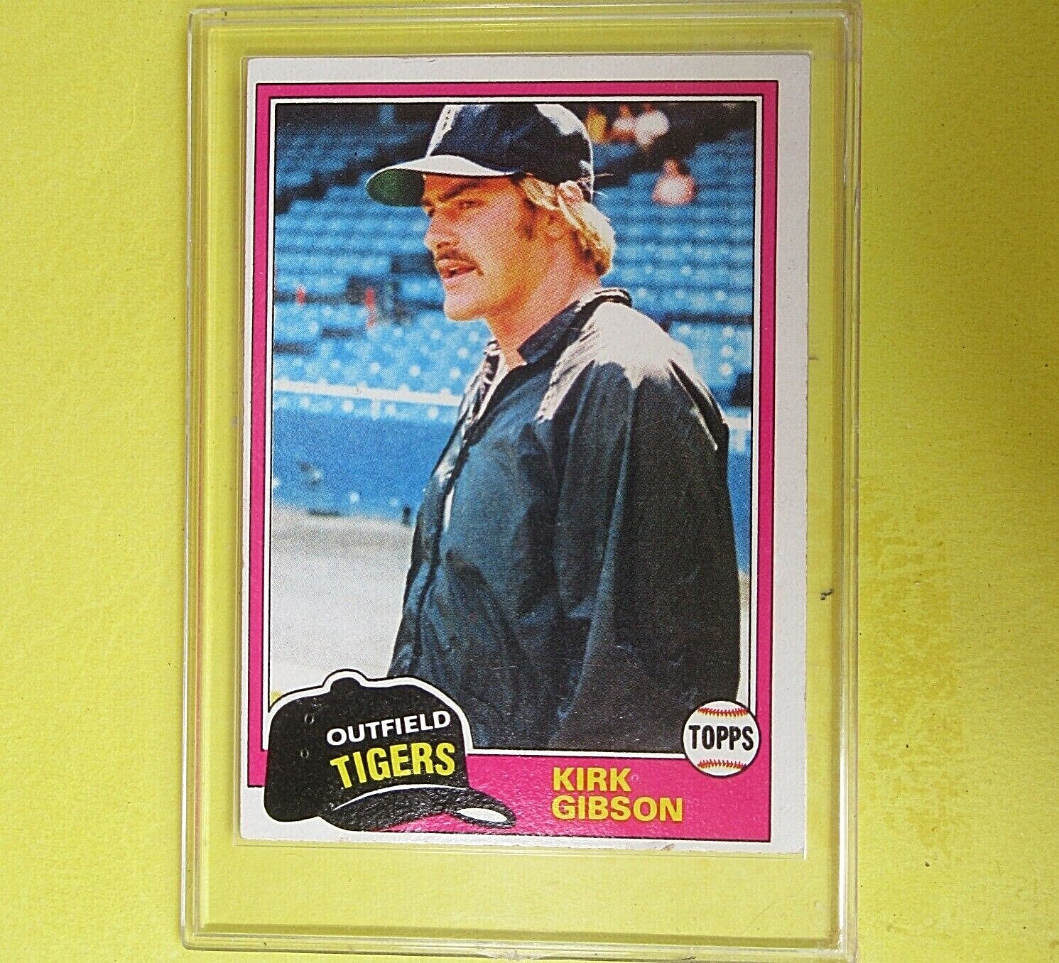 KIRK GIBSON ROOKIE 1981 Topps #315 Detroit Tigers TG5 | eBay