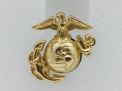 USMC Marine Corps EGA Cap Insignia KREW | eBay