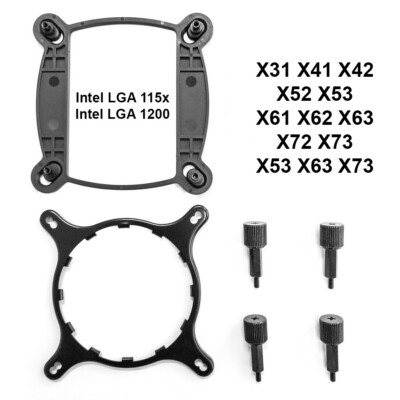 For NZXT Kraken Intel LGA 115x & 1200 Bracket Fit Kraken X / Kraken Z ...