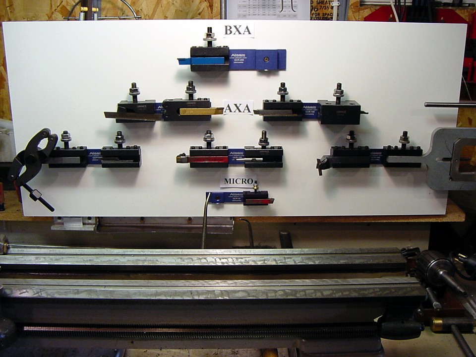 THE Original! QC quick change tool holder rack BXA - Lathe tool holder ...