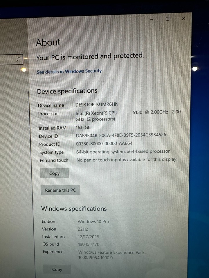 HP Professional Workstation XW8400 Intel Xeon Dual Core 5130 2.0GHz ...