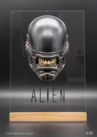 Xenomorph head display custom Alien face | Offer of the day