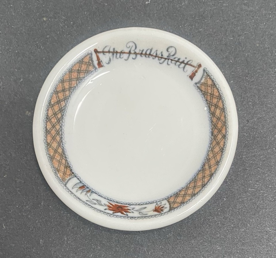 Vintage restaurant ware butter pat The Brass Rail Earth Equipment Co ...
