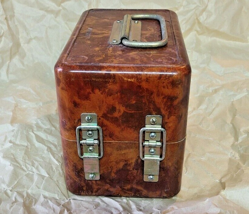 Bakelite Box VTG dosimeter AMMO Chest Organizer USSR (Empty) Storage ...