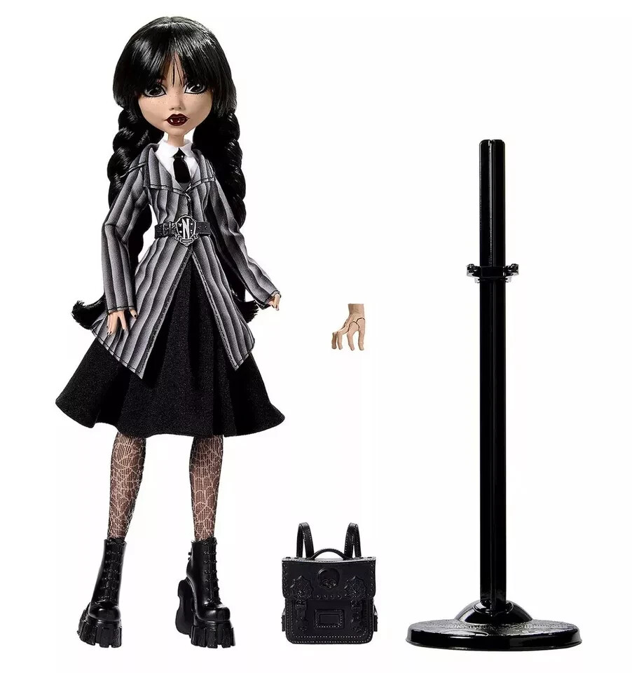 Monster High WEDNESDAY ADDAMS RAVEN ENID SINCLAIR FASHION PACK Set 4 IN ...