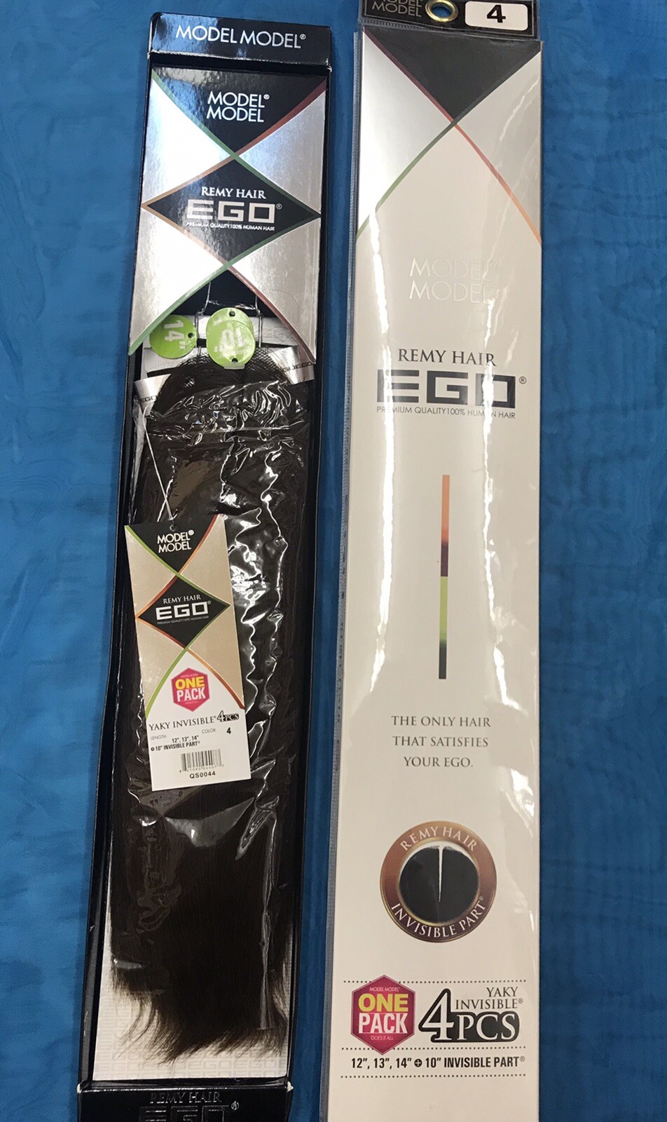 MODEL MODEL EGO REMY HAIR 4 PCS 1 PACK DOES IT ALL 12'+13"+14 ...
