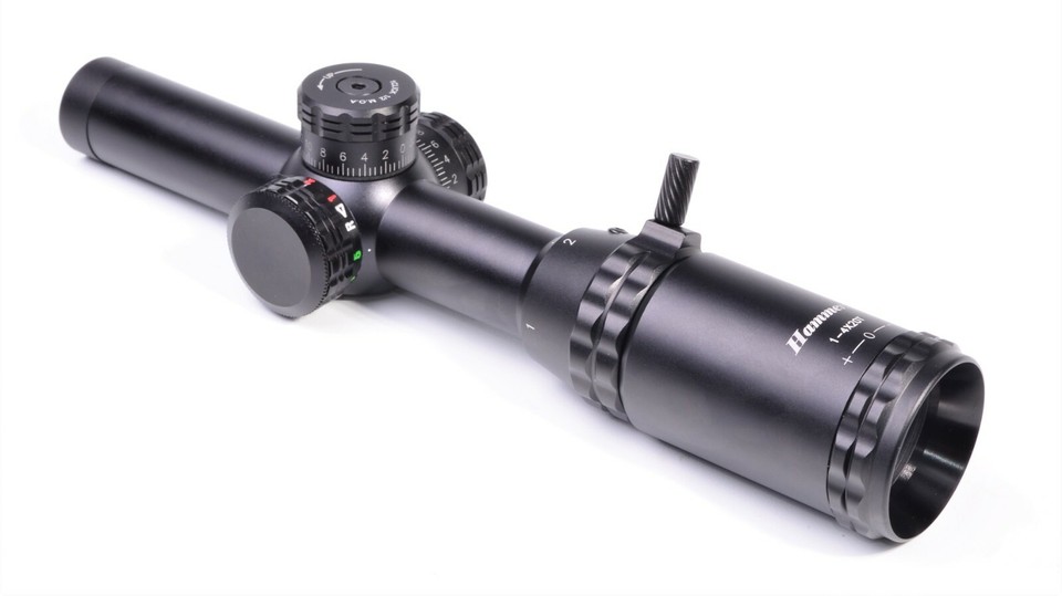 Lightweight Lever Action 1-4x20 Rifle Scope w/ Hog Pig Reticle Rings ...