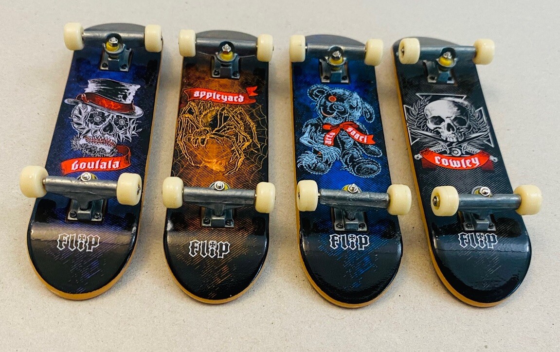 Tech Deck Flip Skateboard Fingerboard Arto Saari, Crowley, Appleyard ...