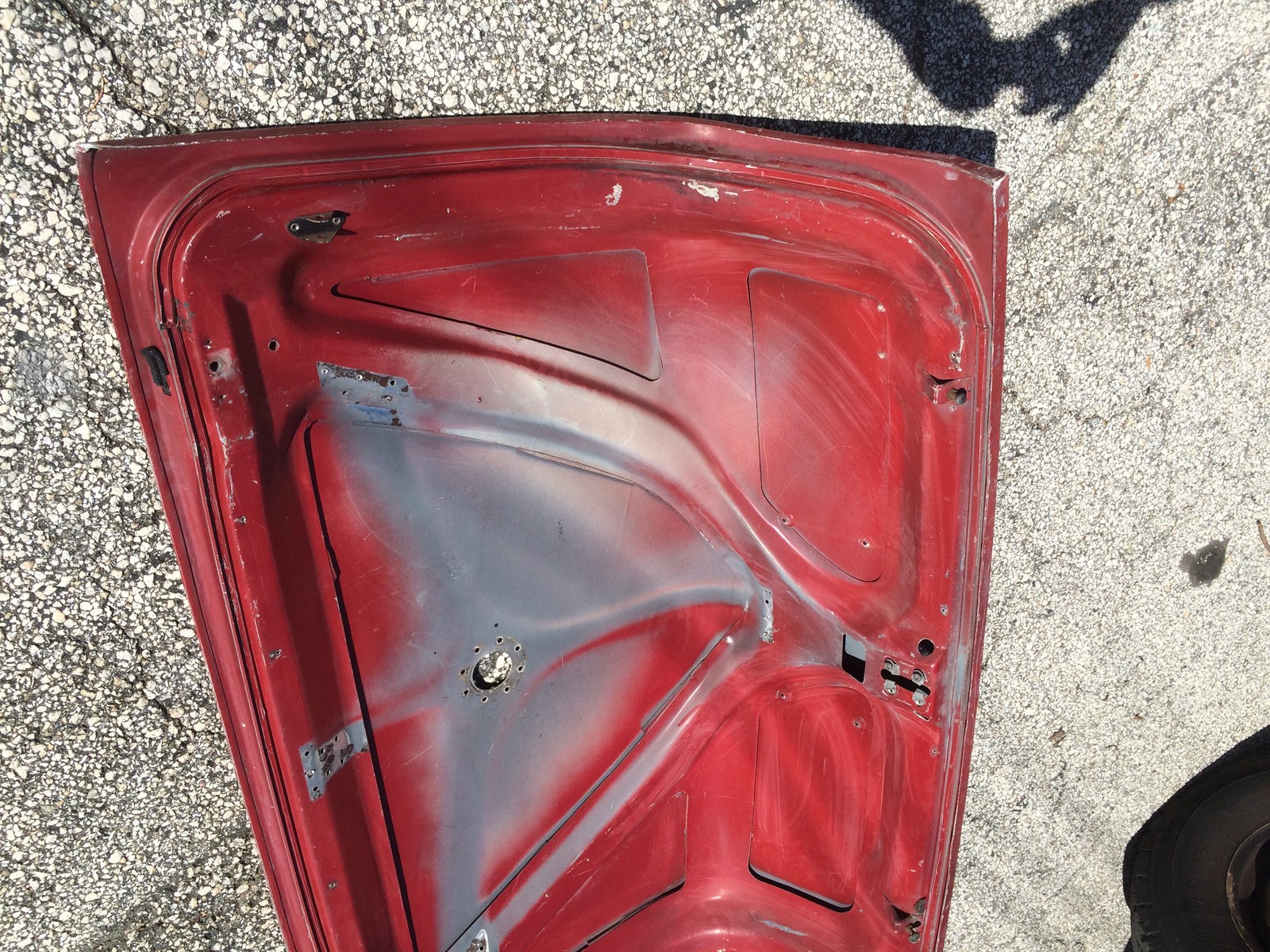 Rover P6 3500S 1969-70 OR 2000 2000TC Boot or Trunk Lid # 2 Brigade Red ...