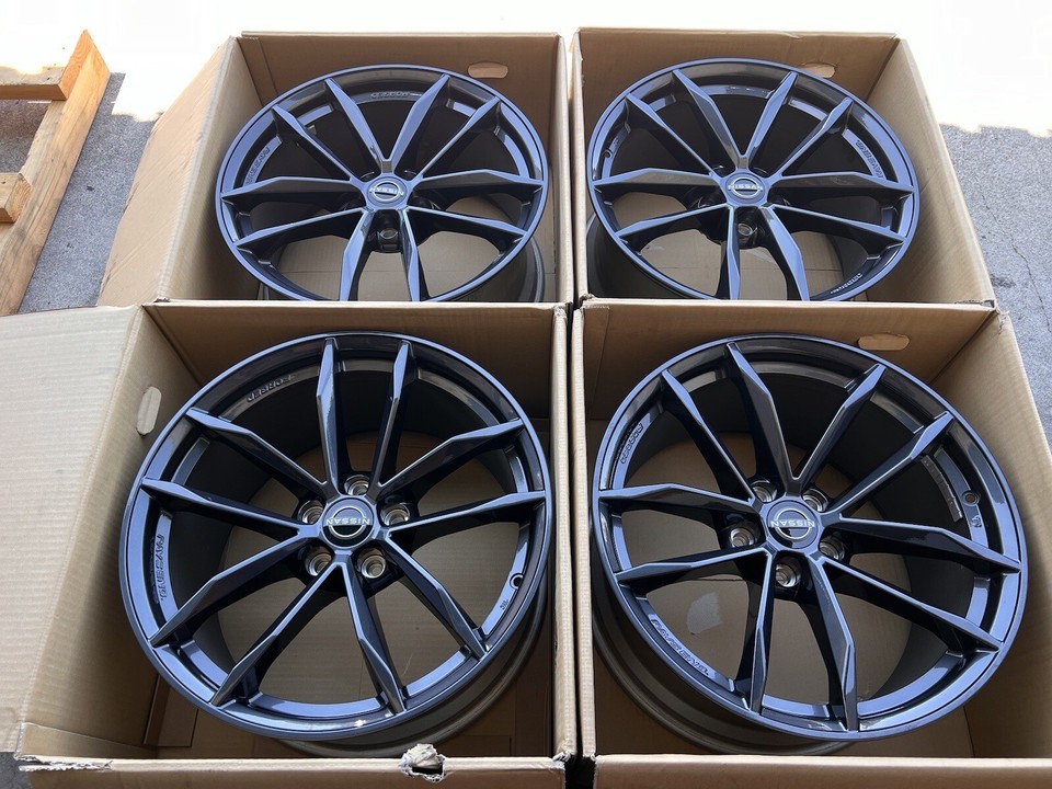 19" Nissan Z Performance Sport Rays Forged Engineering OEM Wheels Rims ...