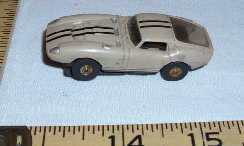 AURORA THUNDERJET 500 T JET COBRA GT HO SLOT CAR 1960s IN TAN | eBay