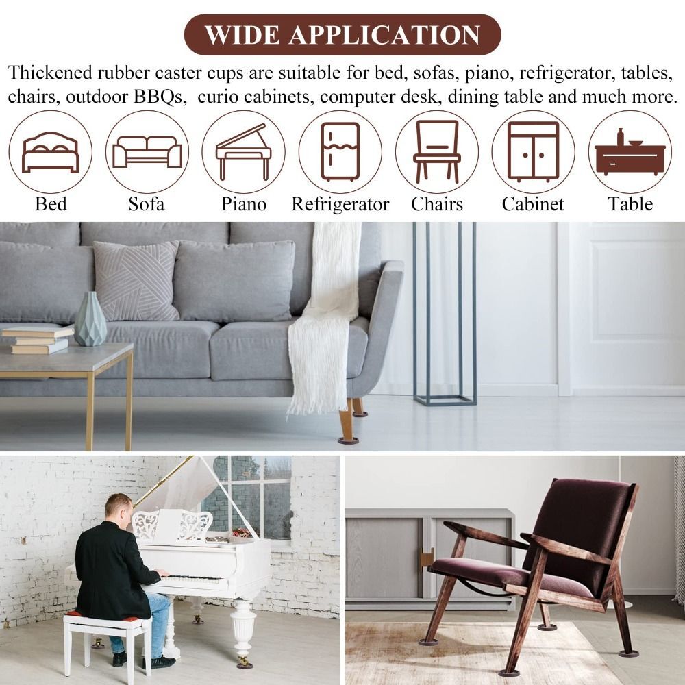 Sofa Leg Coasters | Baci Living Room