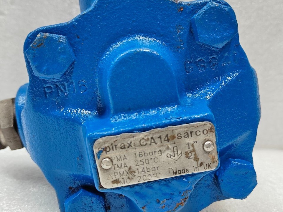 SPIRAX SARCO CA14 PN18 Tma = 250 C, 1.3cm Reconditioned | eBay Australia