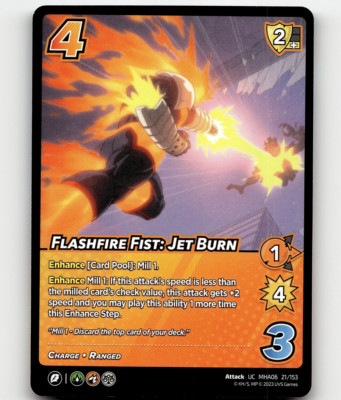UniVersus - Flashfire Fist: Jet Burn - UniVersus: My Hero Academia: Jet ...