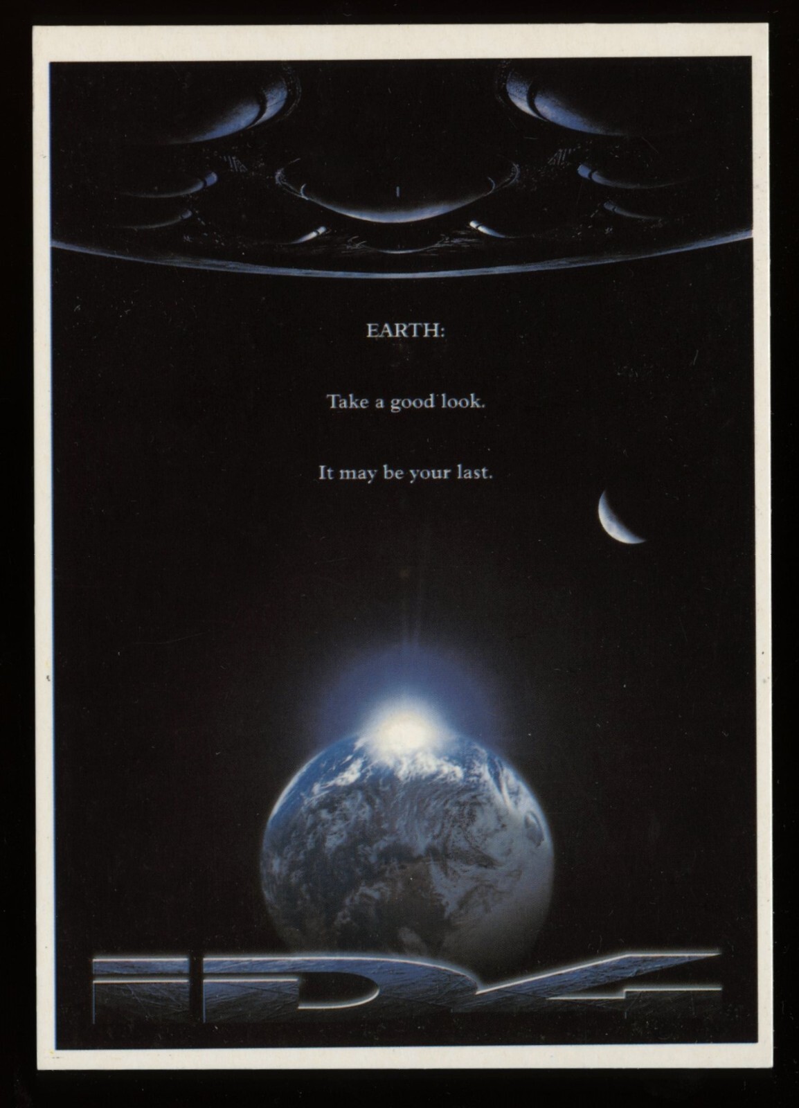 ID4 Independence Day Movie Cinema Film Poster Art Postcard | eBay