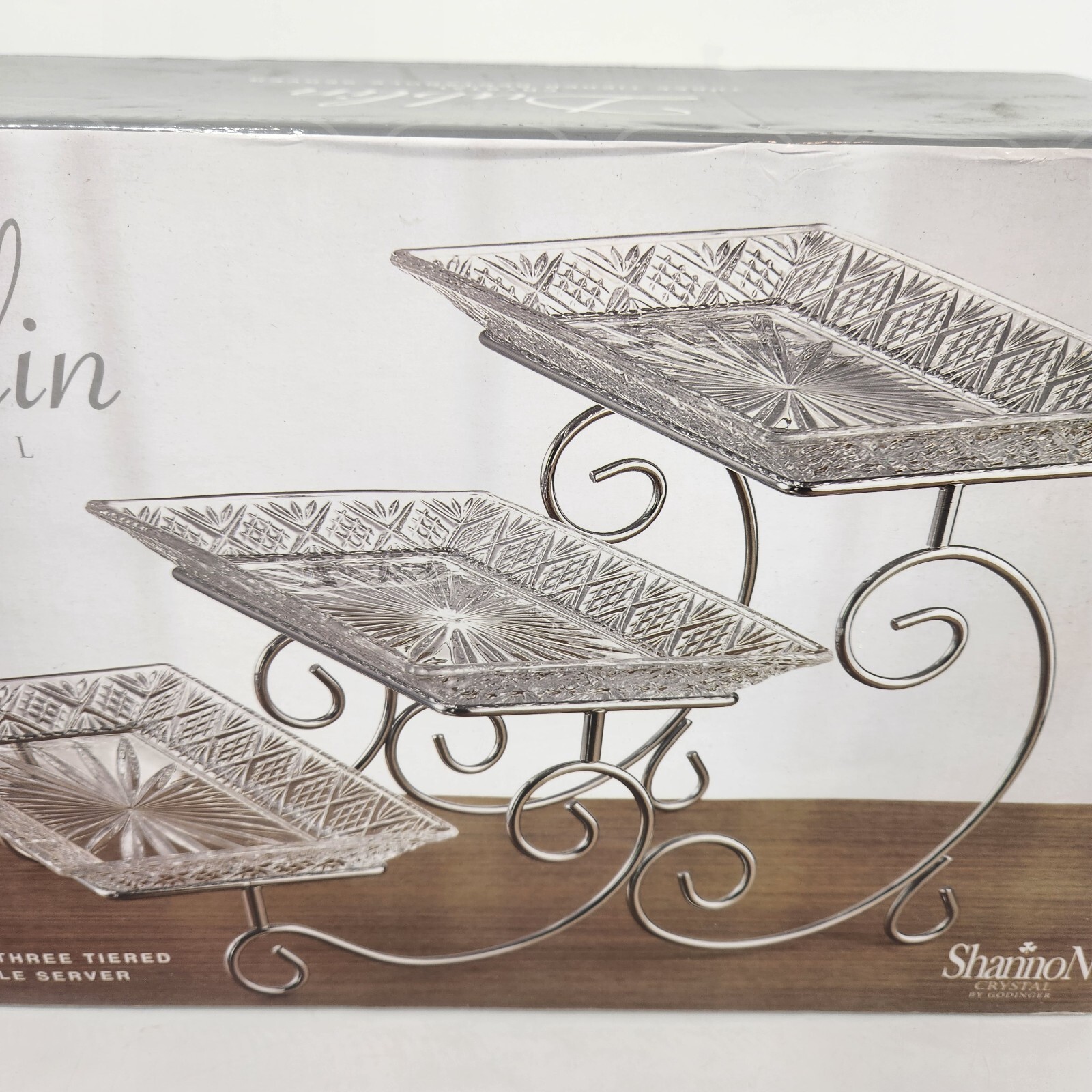 Godinger Dublin 3-Tier Server for sale online | eBay