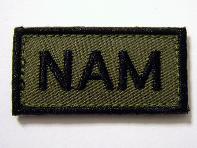USAF PENCIL POCKET TAB / PATCH 'NAM' FOR VIETNAM:GA12-1 | eBay