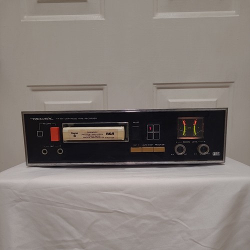 Vintage REALISTIC TR-881B 8 Track Stereo Tape Deck Player Radio Shack ...