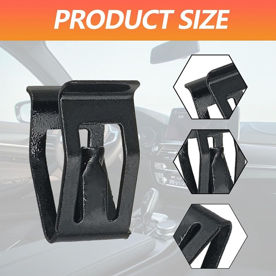 100X Car Dashboard Trim Clips 10 Sizes Metal Retainer Clips Automotive ...