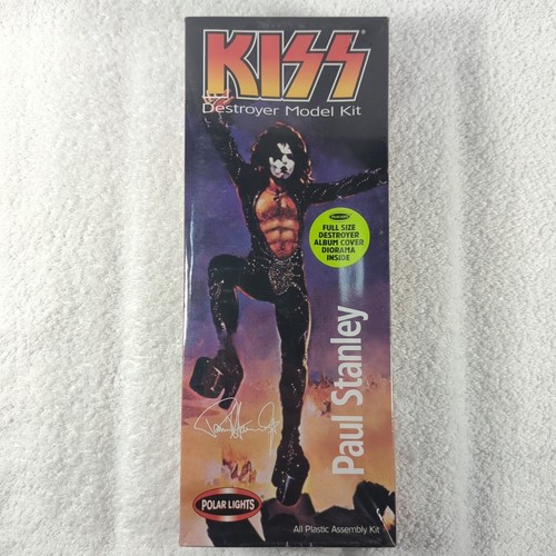 KISS Paul Stanley Destroyer Model Hobby Kit Polar Lights Diorama 1998 ...